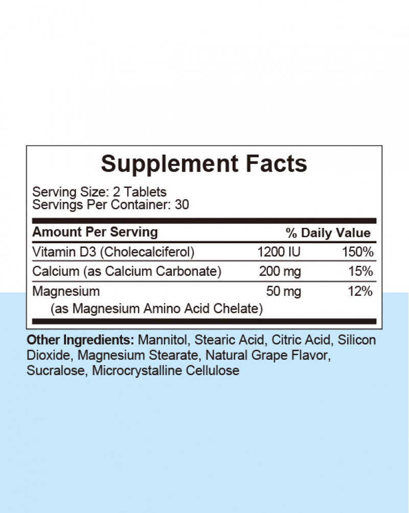 VitaminD+Calcium+Chelate Magnesium